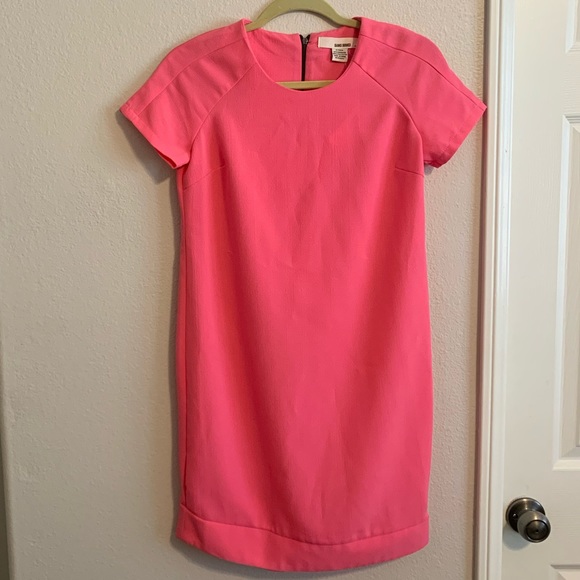 Sans Souci | Dresses | San Souci Neon Pink Mini Dress | Poshmark